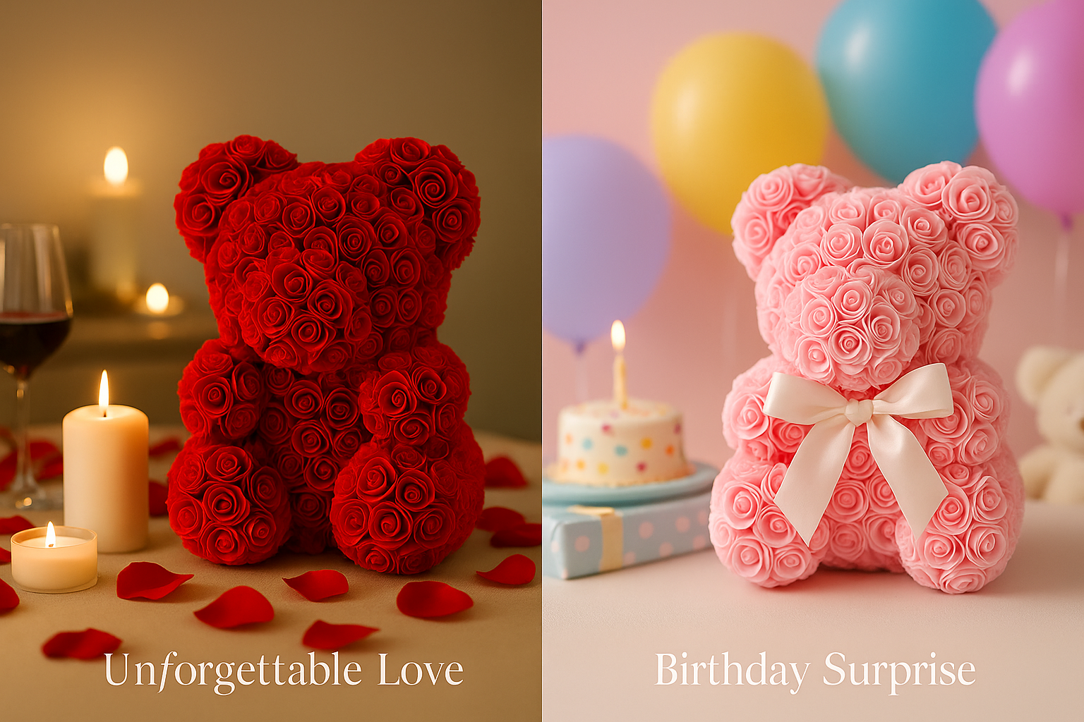 Special Rose Bears for Every Occasion & Lasting Memories – Real Rose Bear